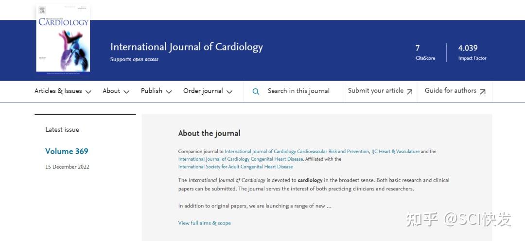 SCI期刊分析：发文量超700！易接收快接收，无版面费，JCR2区 - 知乎