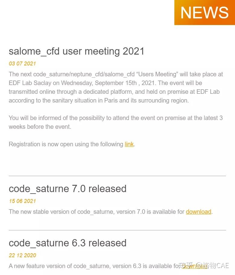 【免费资源】通用计算流体力学开源软件code_saturne自学资料汇总 - 知乎