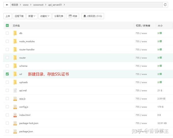 宝塔部署Node.js的api接口与配置SSL证书 - 知乎