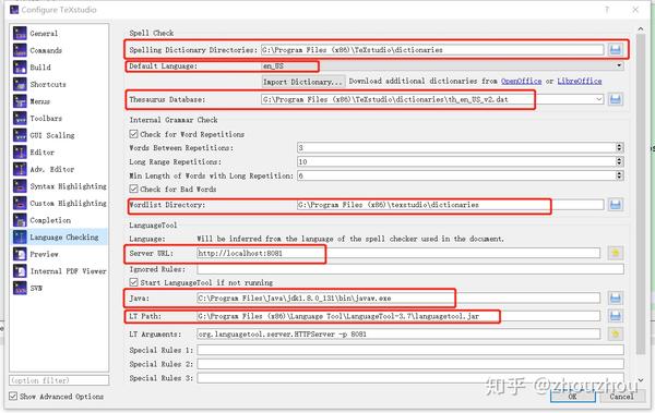 【Latex】如何在texstudio中进行语法检测 - 知乎