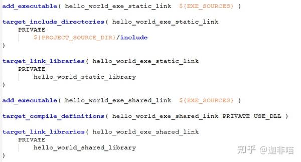 CMake从入门到精通（五）相同的文件生成动态库和静态库（shared lib，static lib） - 知乎
