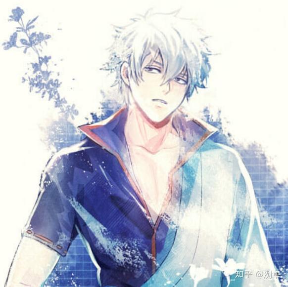 动漫头像：银魂头像之坂田银时，看好它 - 知乎