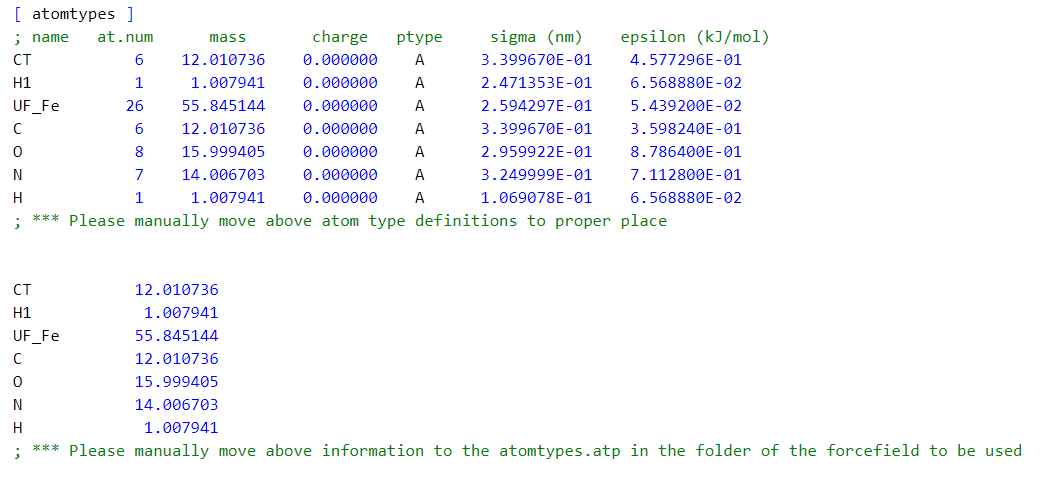 Gromacs自定义残基的拓扑建立：基于amber力场 - 知乎