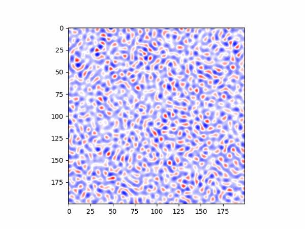 格子玻尔兹曼伪势模型（LBGK-EDM）模拟相分离（python算法-numba加速） - 知乎
