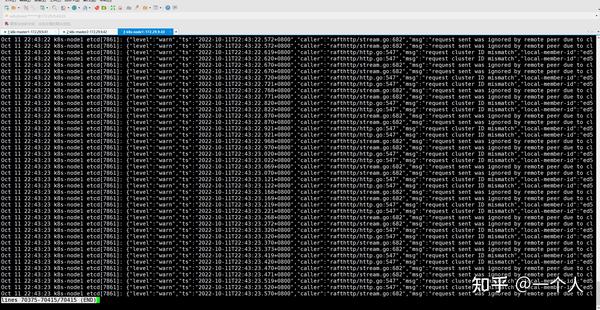 TS：etcd集群某个etcd实例启动报错(报cluster ID mismatch)-2022.10.13(已解决) - 知乎