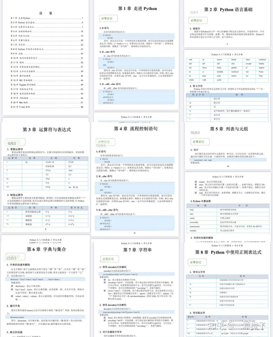 《Python背记手册》，有它轻松入门python - 知乎
