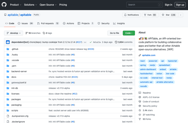 vika维格表将 70 万行代码开源了 - 知乎
