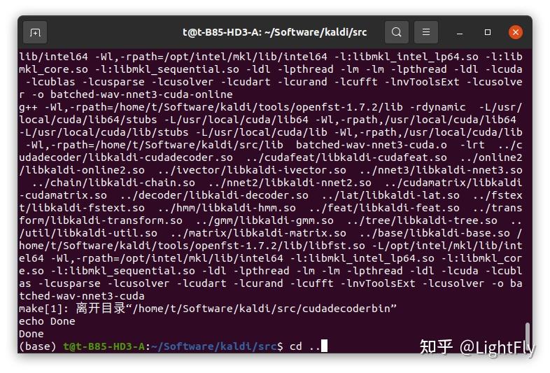 Ubuntu20.04安装Kaldi（Gpu版本） - 知乎