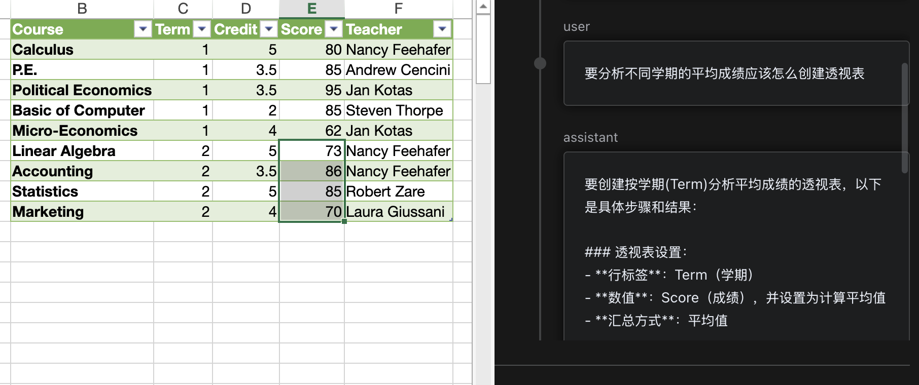 有没有对excel支持比较好的大模型? - 知乎