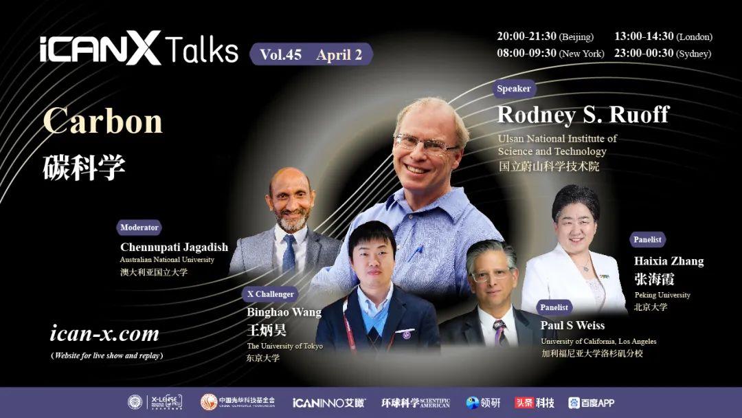 45期回顾 | Rodney S. Ruoff教授深度解读碳科学！ - 知乎