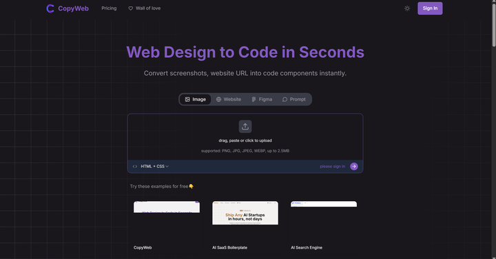 CopyWeb：AI网页克隆工具，30秒 - 知乎