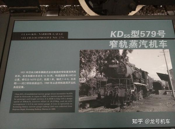 中国铁道博物馆 KD55型579号蒸汽机车 - 知乎