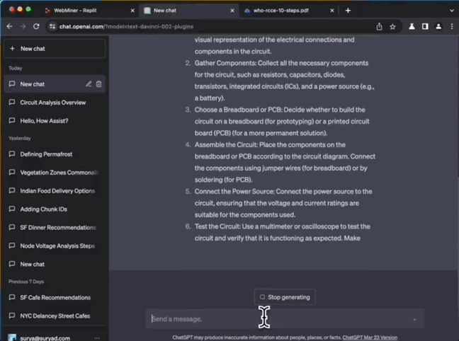 ChatGPT 九大插件在网上爆火：网页制作神器，看图写菜谱、解析代码等样样齐活儿 - 知乎