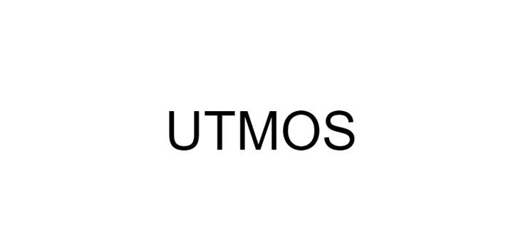 UTMOS: 合成语音自动质量评测 - 知乎