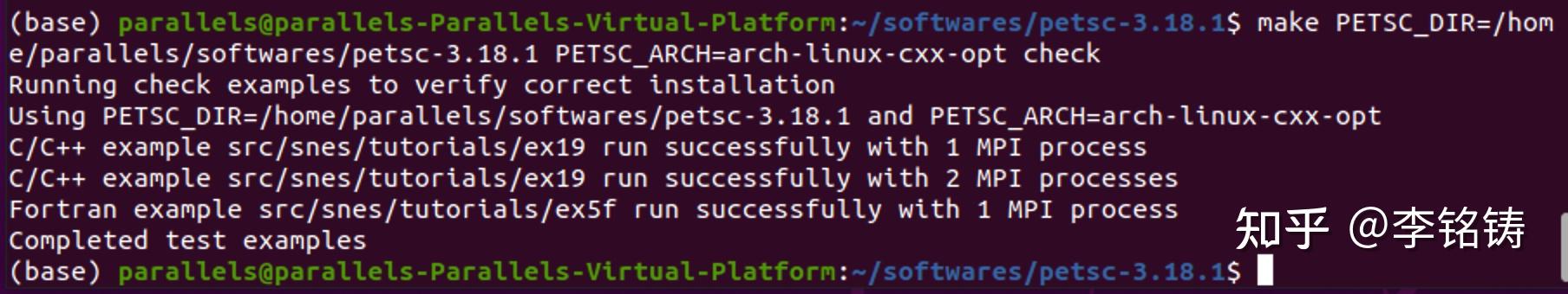 在linux环境下安装PETSC-3.18.1 - 知乎
