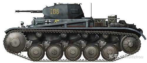 20 二战德国装甲车辆 - Panzerkampfwagen II Ausf.A-F (Sd.Kfz.121) - 知乎