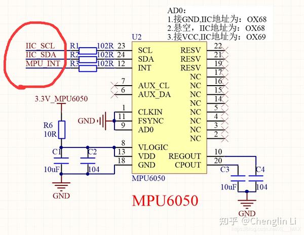 STM32学习笔记（二十三）MPU6050陀螺仪 - 知乎