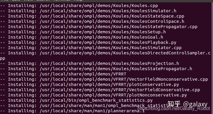 ubuntu安装运动规划库ompl - 知乎
