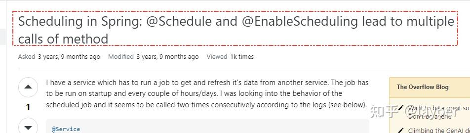 SpringBoot中定时任务踩坑，@Scheduled重复执行问题排查（看完直接破防） - 知乎