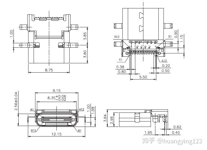 typc c母座的应用范围和常用型号 - 知乎