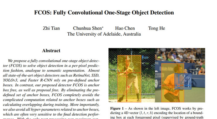 【检测模型（二）】简单剖析FCOS原理及优势 - 知乎