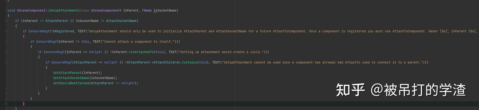 [UE4/UE5][C++] 关于SetupAttachment的理解 - 知乎