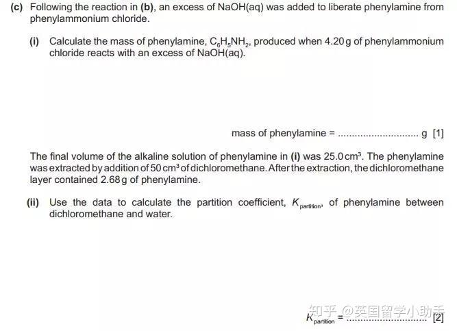 三分钟教你搞懂Kpc题型，Alevel化学没那么难~ - 知乎
