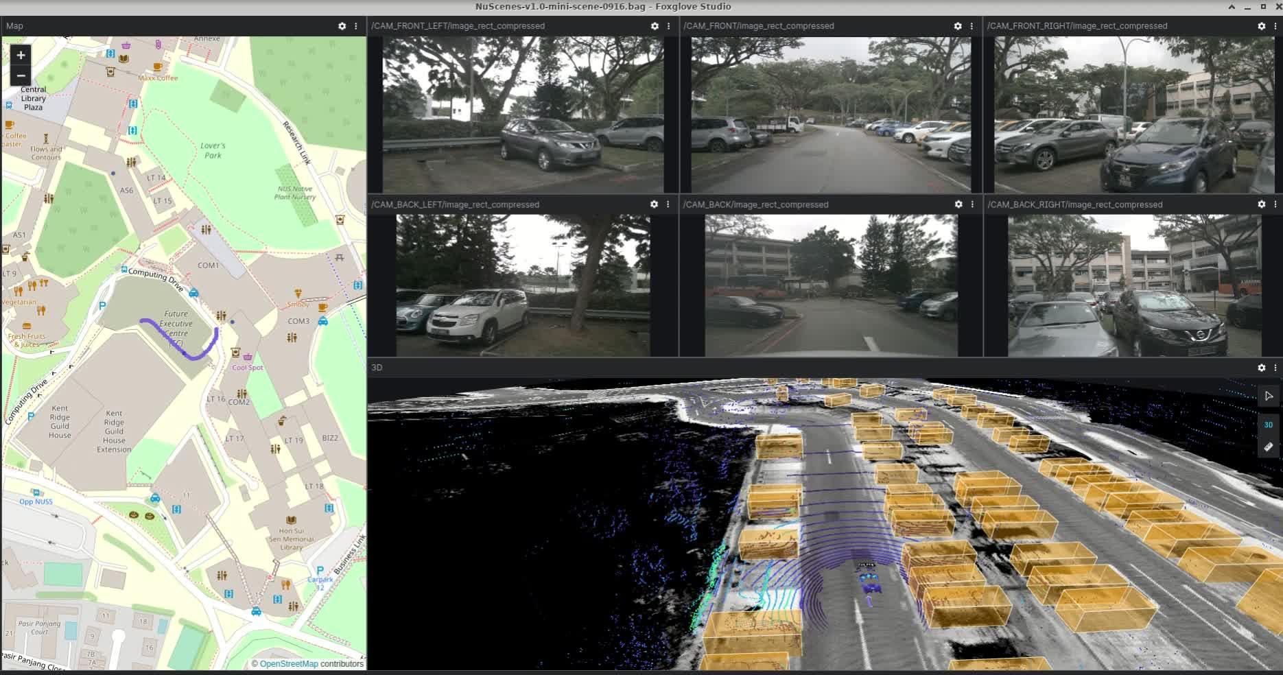 [感知]数据集可视化nuscenes dataset to ros bag and visualize - 知乎