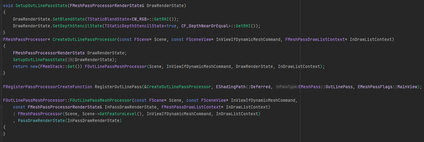 UE5【实践】4.外描边OutLinePass及材质参数传递（含材质实例） - 知乎