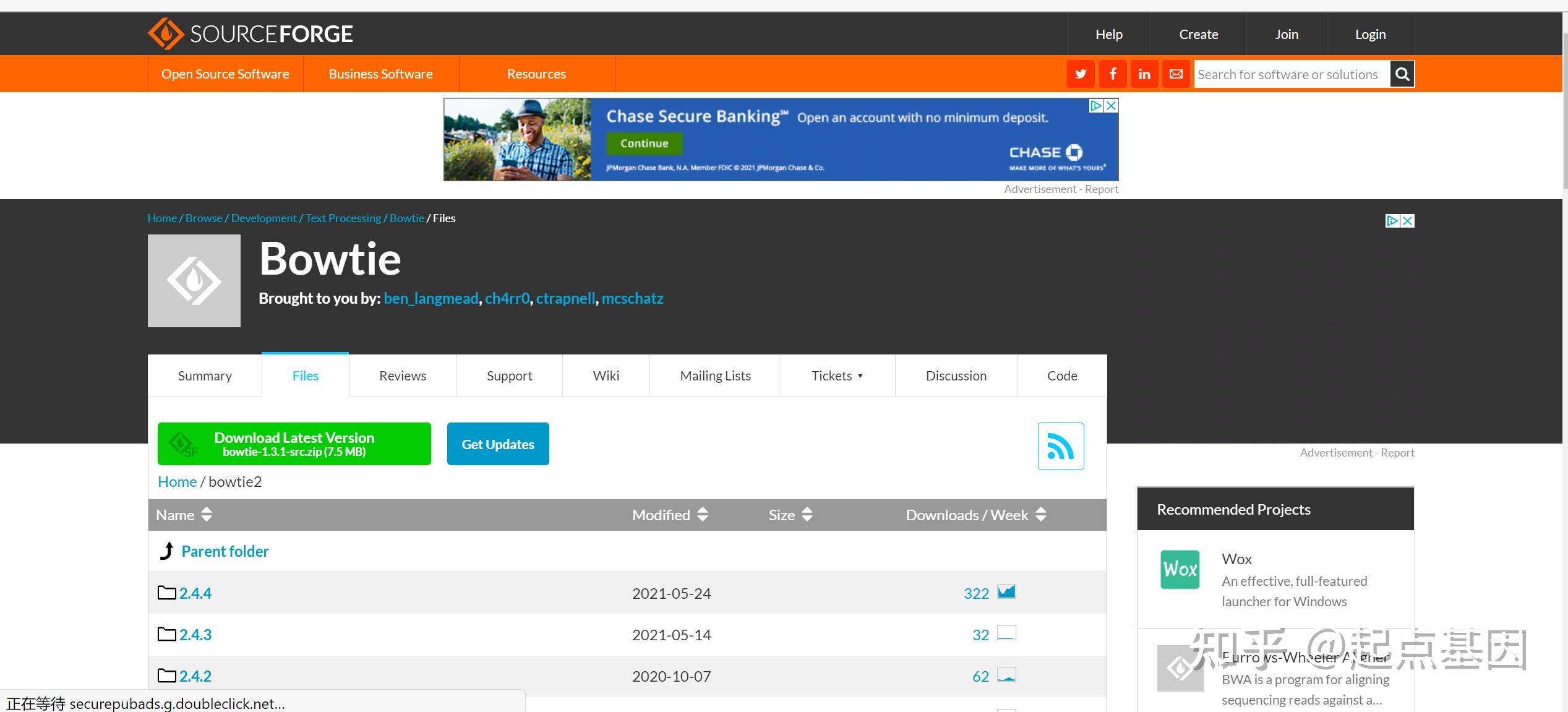 Bowtie2 下载及安装 - 知乎