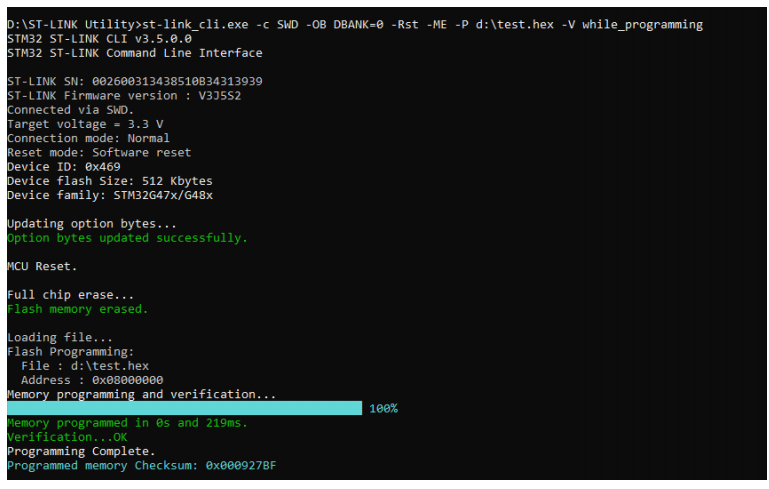 工程师笔记|STM32G4 应用程序与 Option Bytes 同时烧录问题 - 知乎