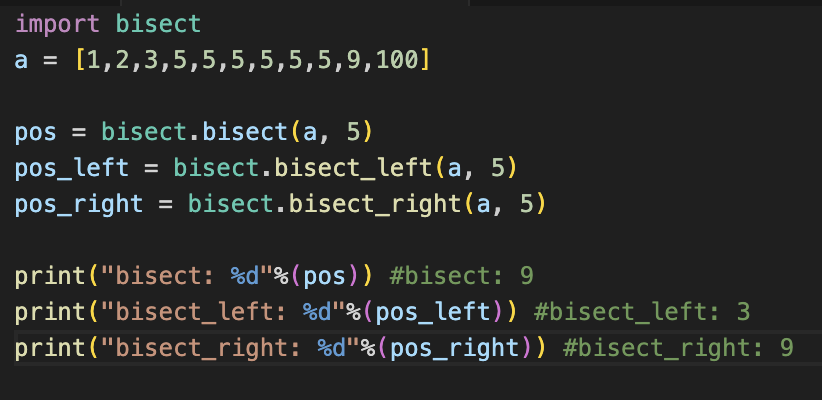 python bisect bisect_left bisect_right - 知乎