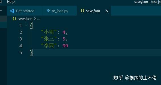 python-字典保存到json及其读取 - 知乎