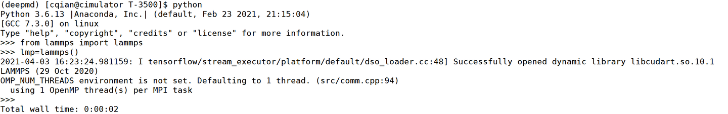 LAMMPS python模块编译以及利用VASPKIT+phonolammps进行声子谱计算 - 知乎