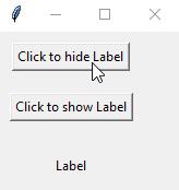 如何隐藏、恢复和删除 Tkinter 控件 - 知乎