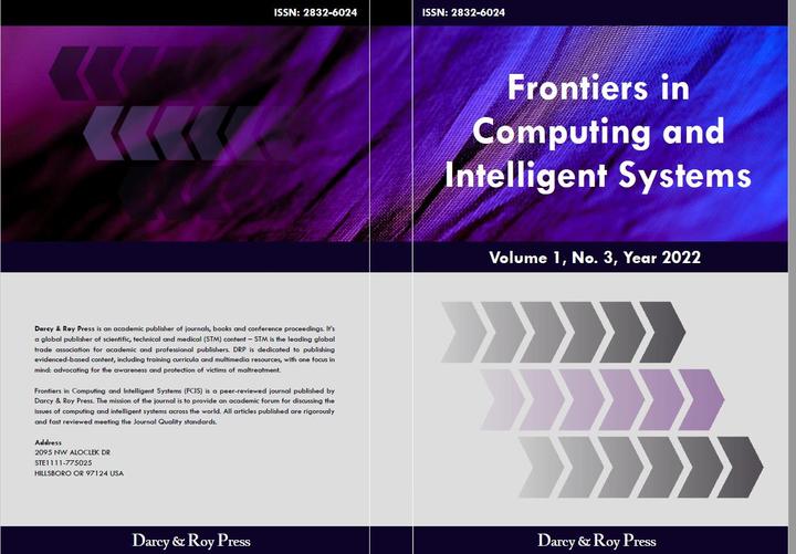 Frontiers in Computing and Intelligent Systems (FCIS) ISSN: 2832-6024 - 知乎