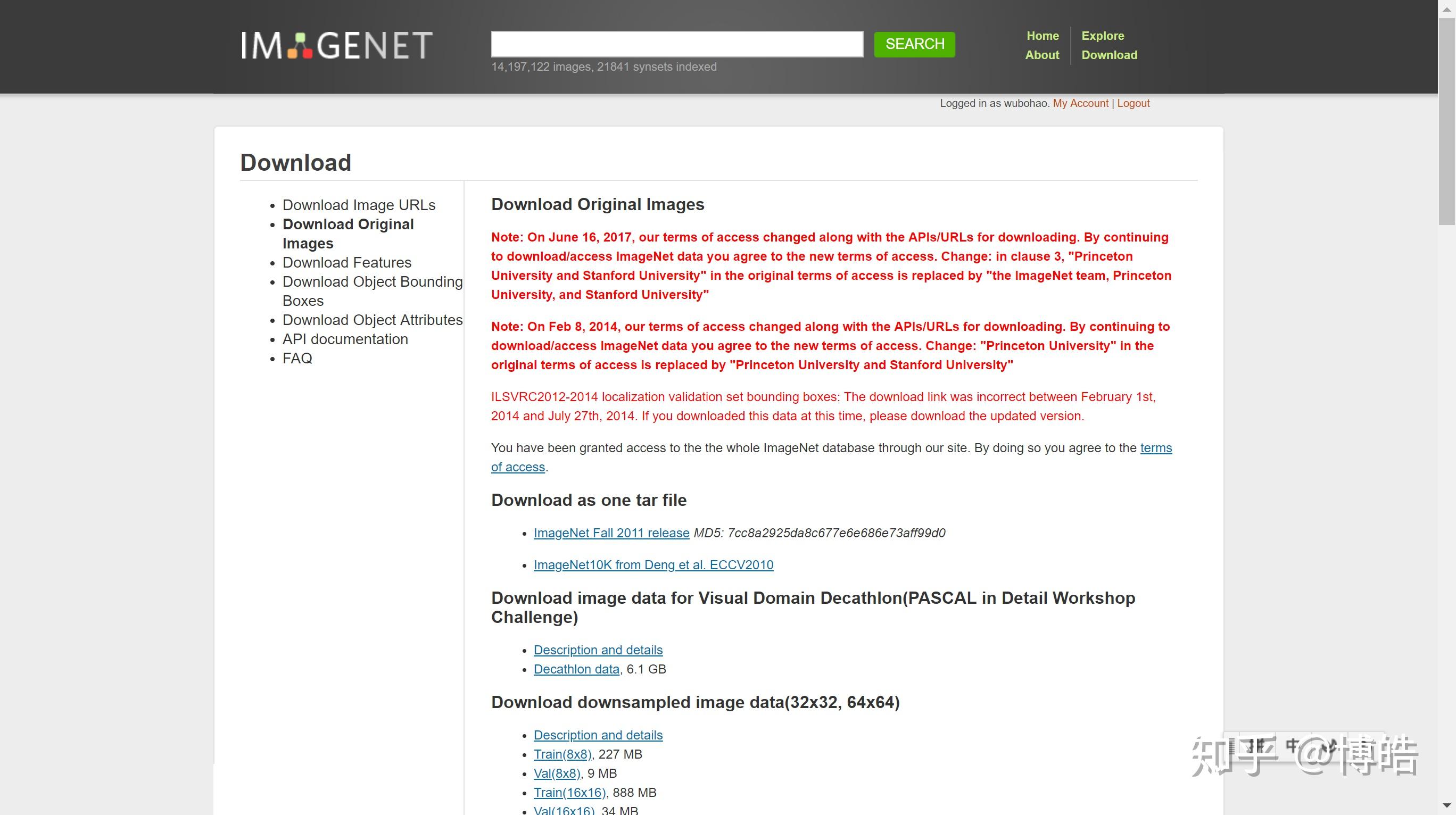 ImageNet数据集下载与处理 - 知乎