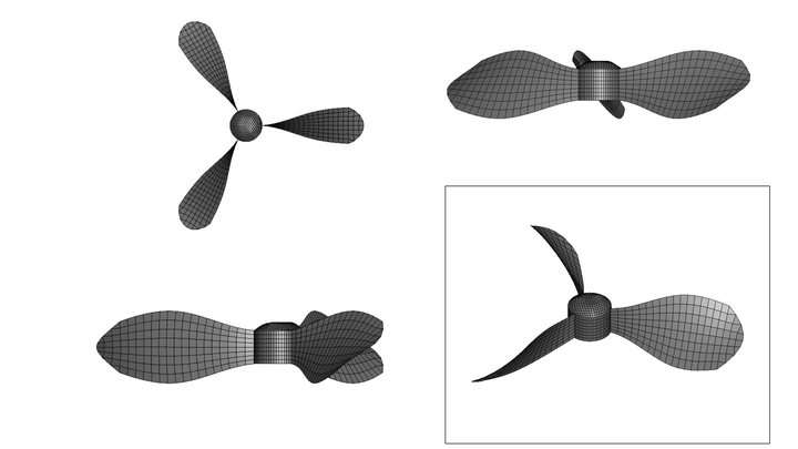 LS-DYNA网格划分（三）：LS-PrePost,N-Line Mesher案例，旋翼结构 - 知乎