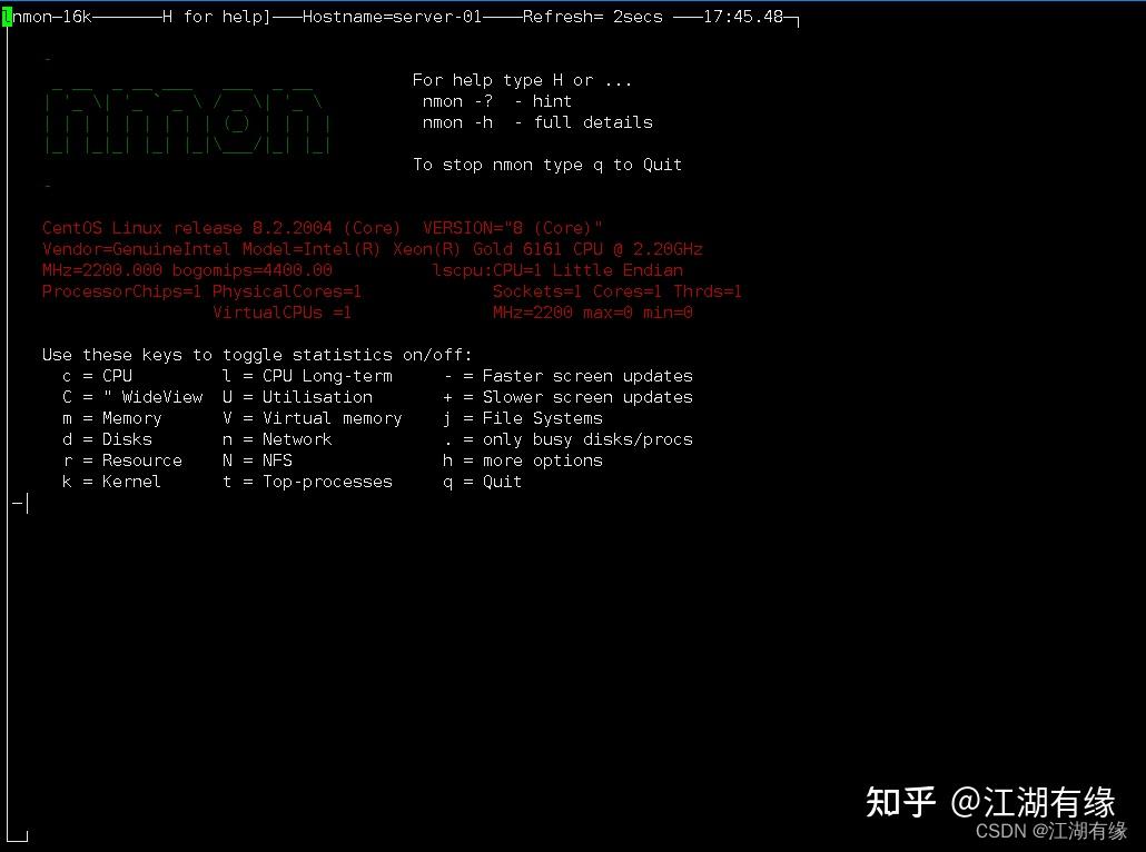 Linux系统日常监控工具的使用 - 知乎