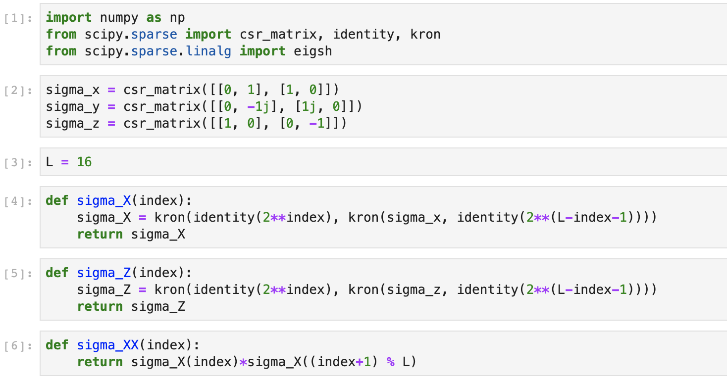 多体物理python入门——Ising模型和稀疏矩阵 - 知乎