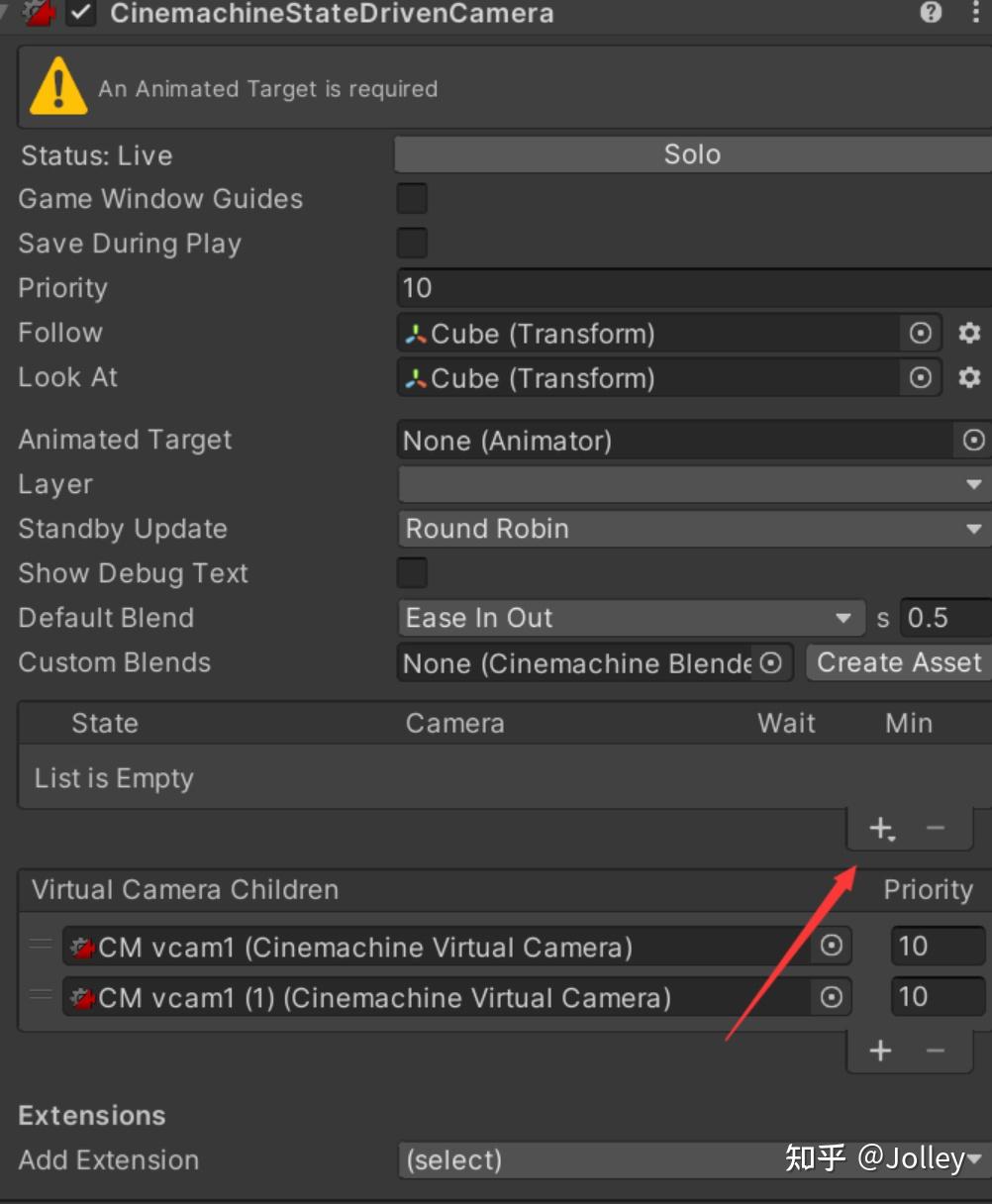 Unity3d Cinemachine篇（四）— StateDrivenCamera - 知乎