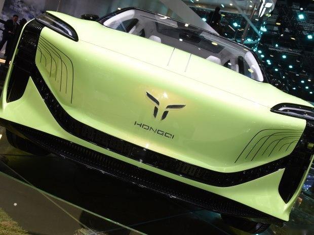 配空气悬架/四驱系统 车展实拍红旗E202 - 知乎