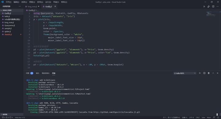 VScode + Julia 1.5.0 配置使用超详细完全排坑指南(包括设置国内镜像源) - 知乎