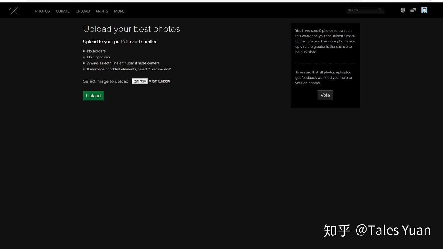 居然有如此宝藏的摄影网站？——可能是目前最全面的1x.com中文使用指南（文字版） - 知乎
