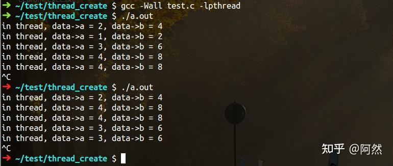 线程创建 pthread_create 中自定义参数注意事项 - 知乎