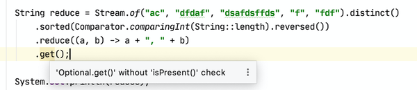 Java 8 Optional 