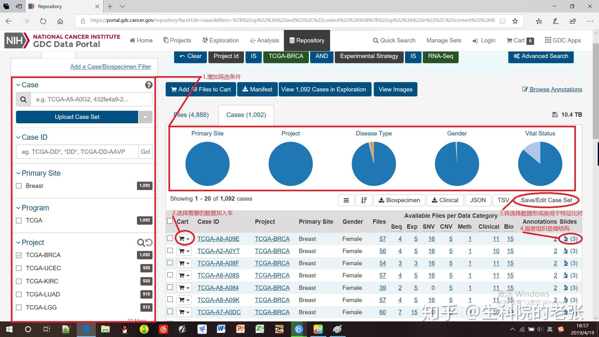 TCGA-GDC用途及肿瘤基因数据下载 - 知乎
