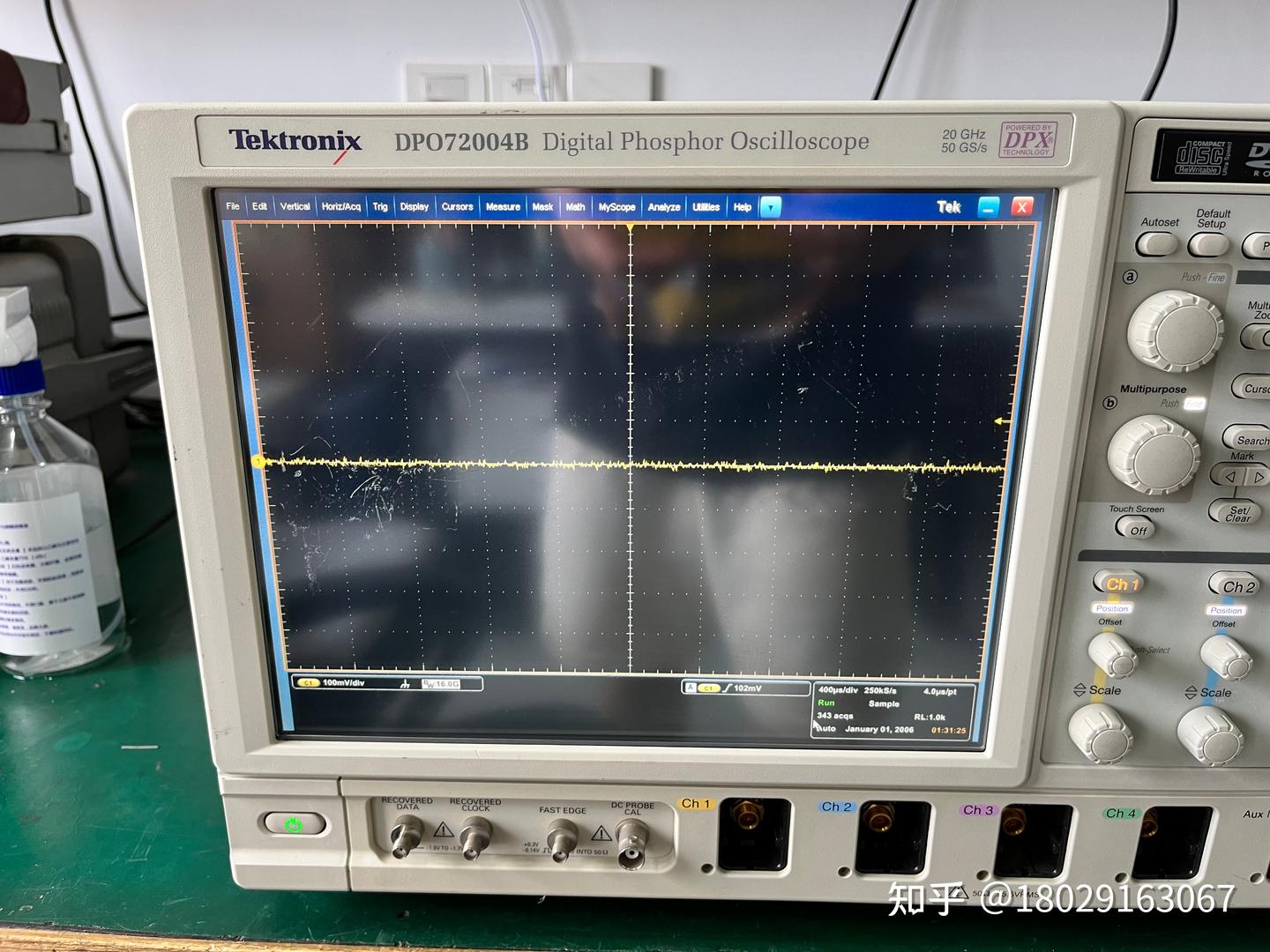 Tektronix泰克DPO72004B示波器 20G带宽 - 知乎