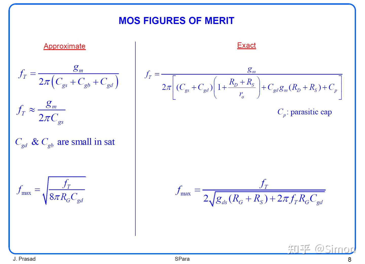 Ft and Fmax of Transistors - 知乎