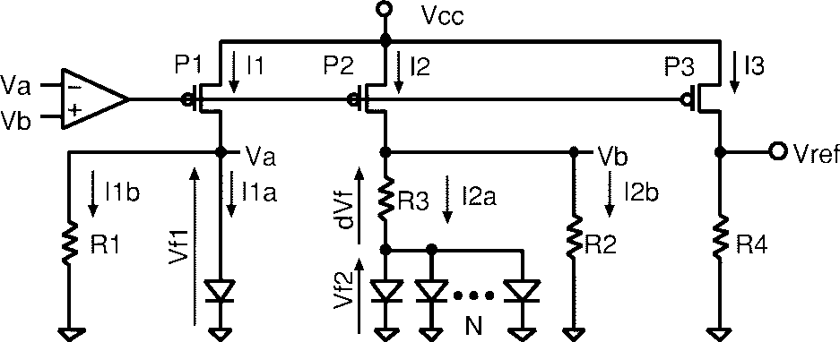 低电压带隙基准经典解读"A CMOS Bandgap Reference Circuit with Sub-1-V Operation" - 知乎